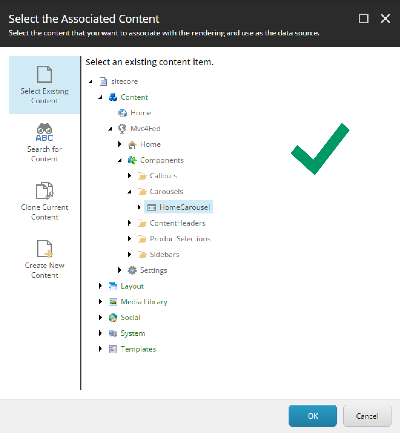 Sitecore MVC Component Development Checklist